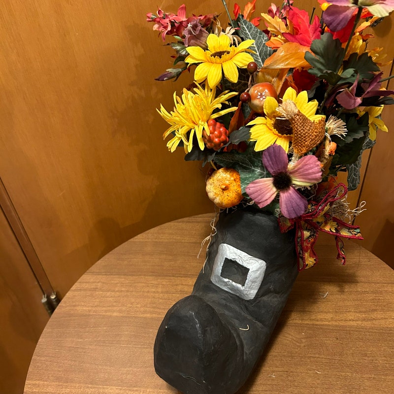 Paper Mache Witch - Etsy