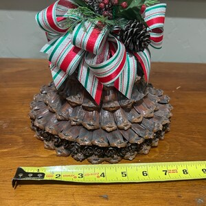 Vintage Hanging Christmas Bell. Circa 1970s. A Real Nice Handmade Pine ...