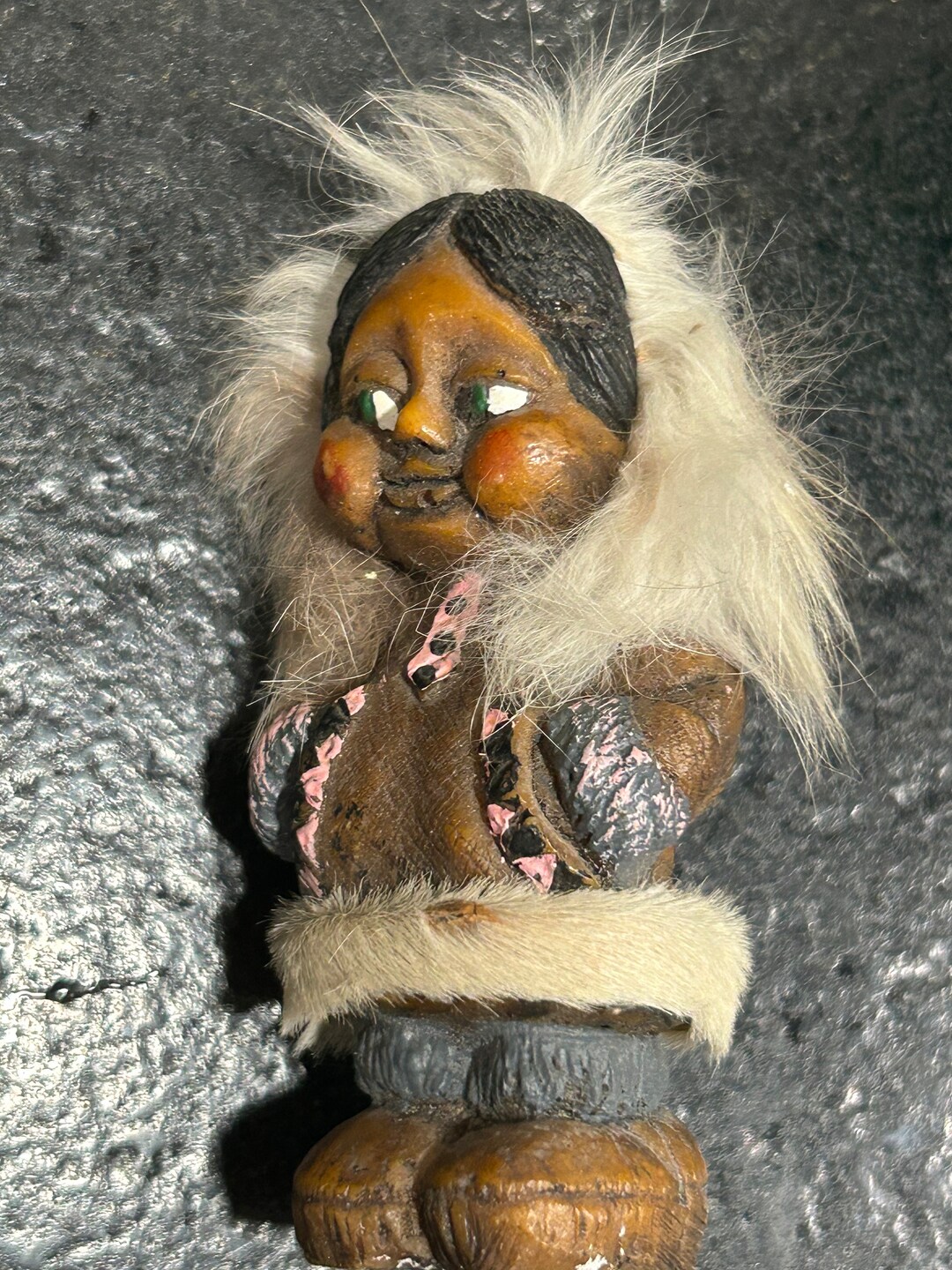 Alaskan Kiana Inuit Native American Nuni Doll With Real Fur - Etsy