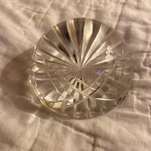 Crystal Paperweight - Etsy