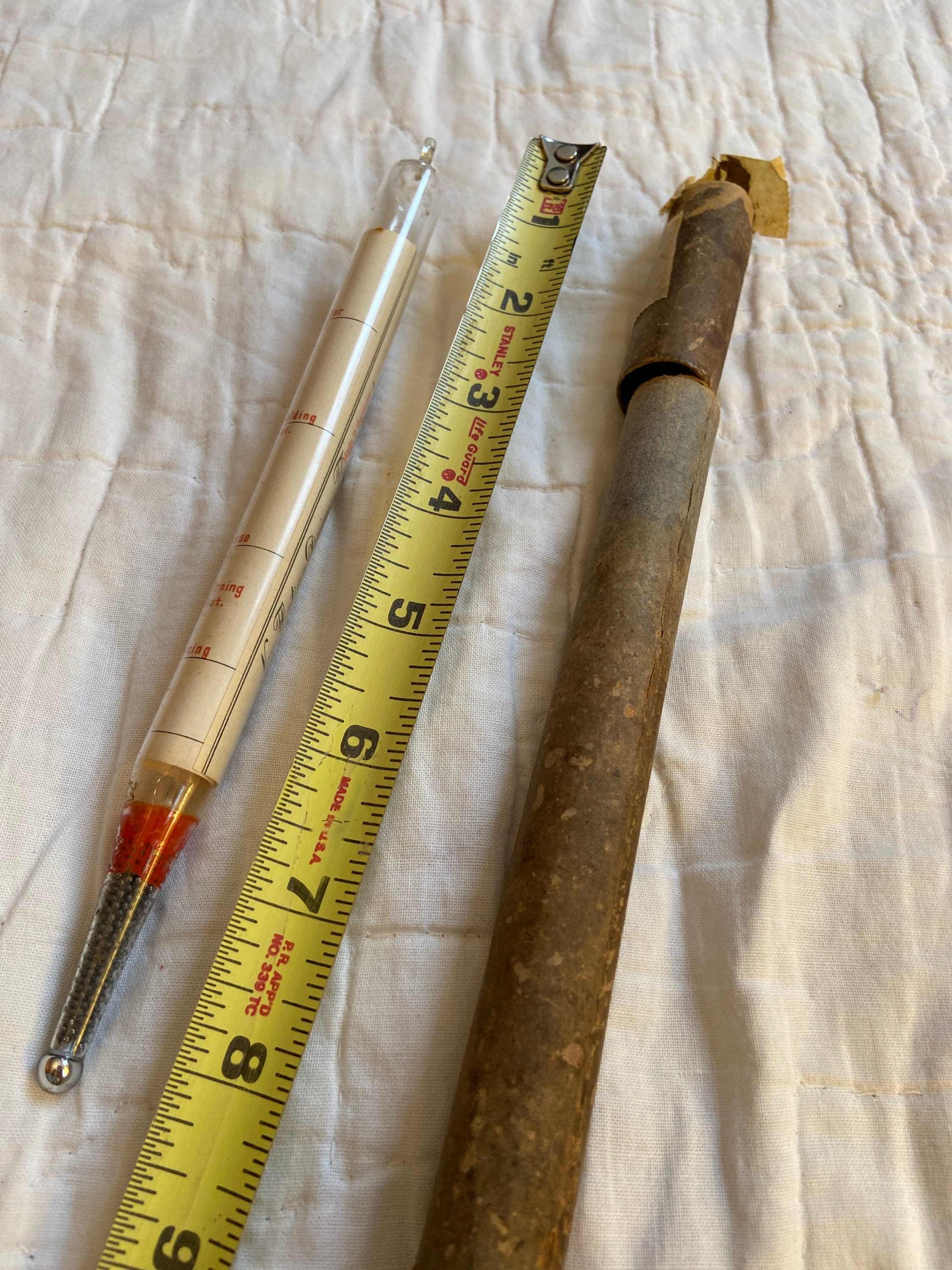 Rare Old Floating Glass Dairy Thermometer Made in Germany With - Etsy
