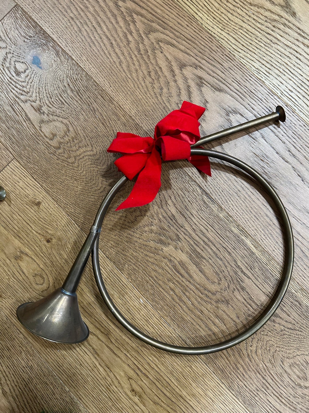 Old Brass Fox Hunting Bugle for Christmas Decor.great Patina! 3 Are ...