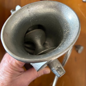Retro Wards Cast Iron Food Grinder. Has Two Different Size Cutters With ...