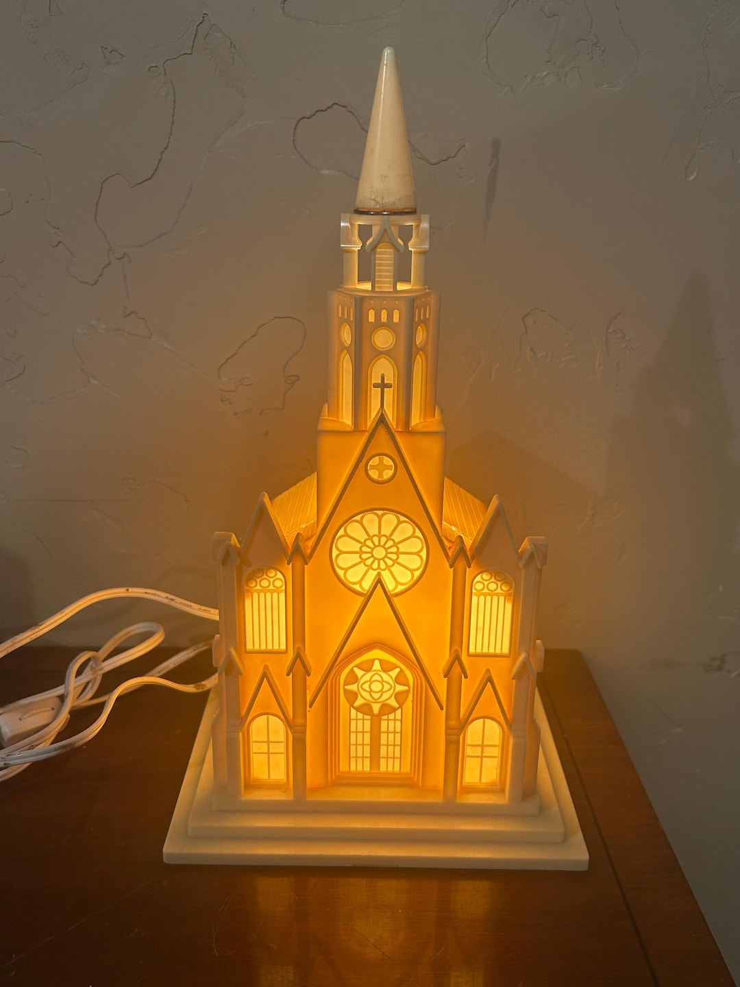 Vintage 1950s Raylite Electric Co of New York, Large Windup Music Box ...