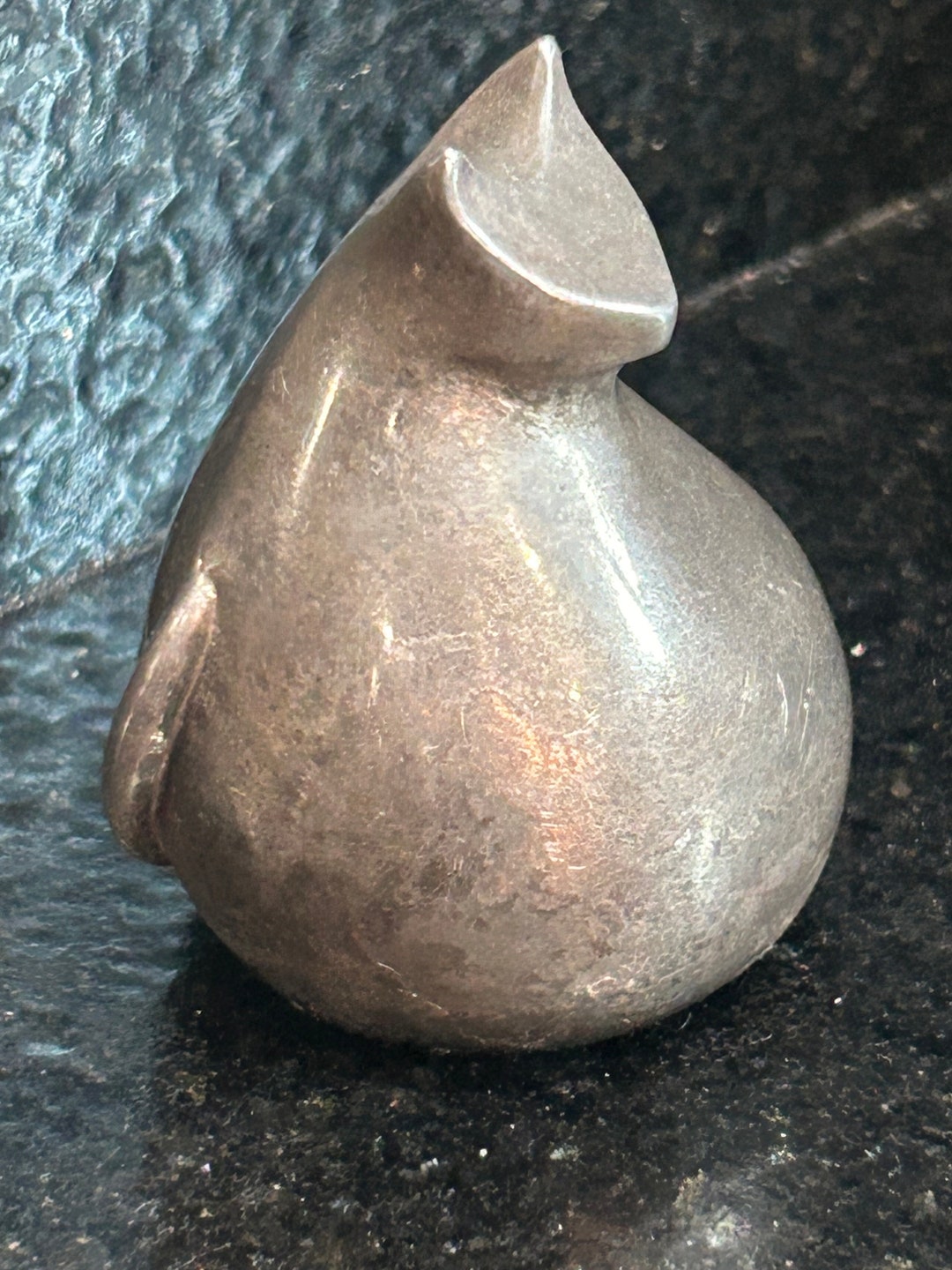 Scandinavian Designer/silversmith Gunner Cyren Kitty Cat With ...