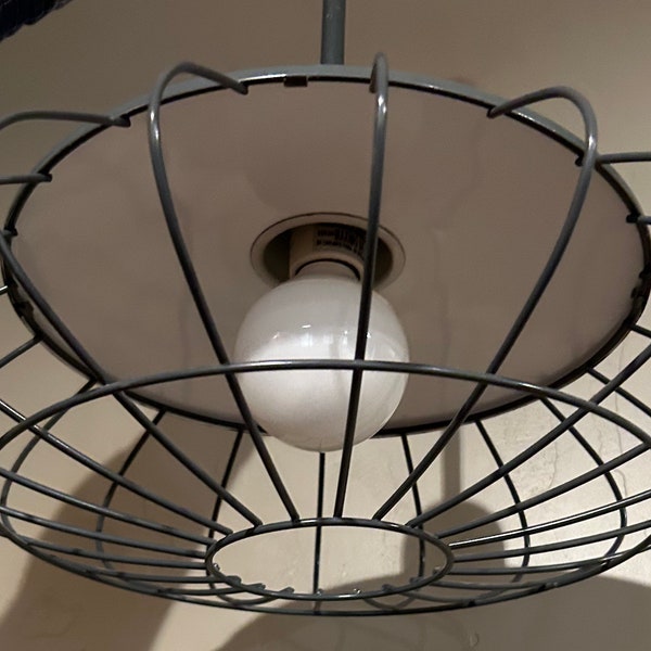 Cage Pendant Light - Etsy