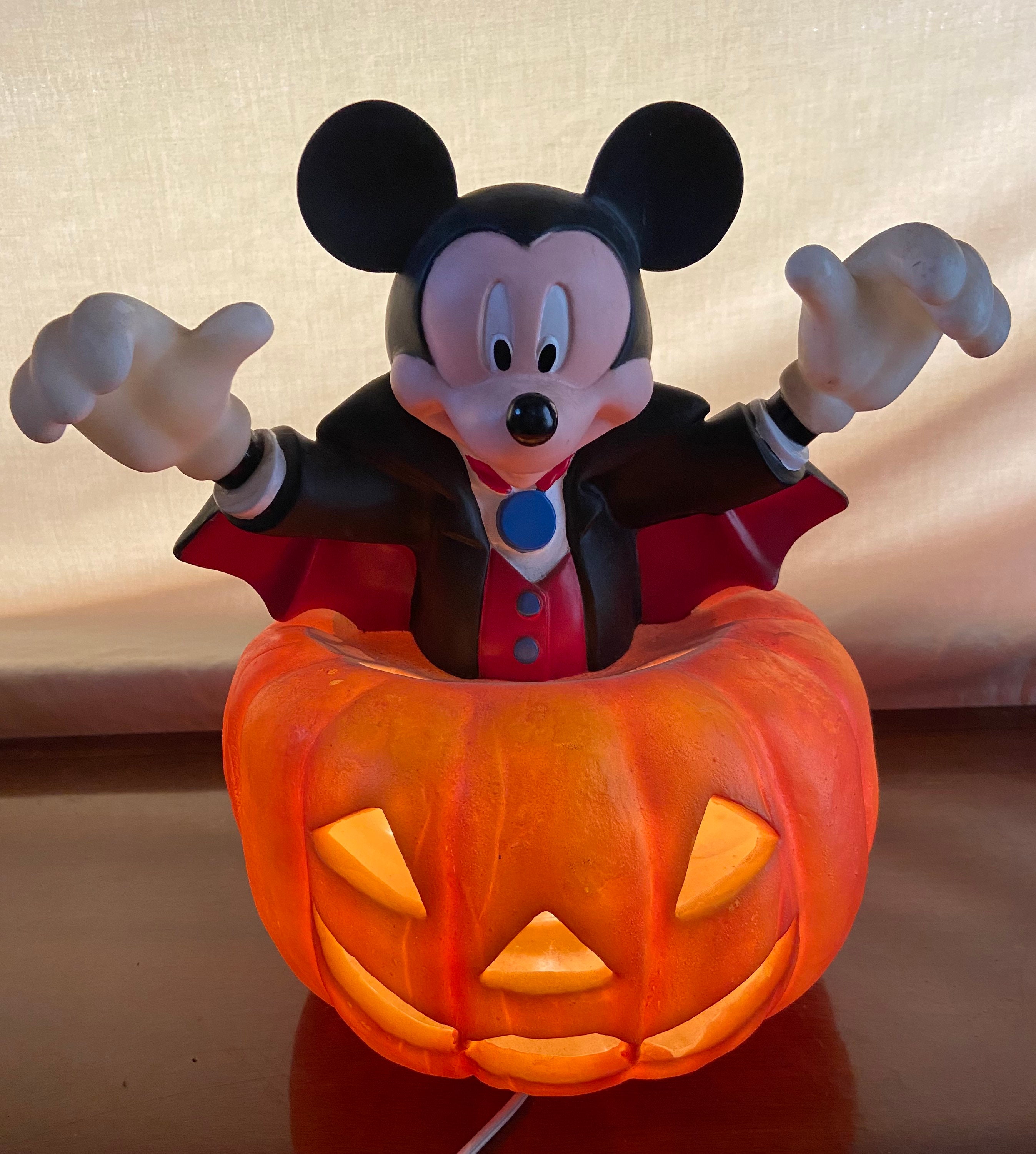 Mickey Mouse Vampire Pumpkin