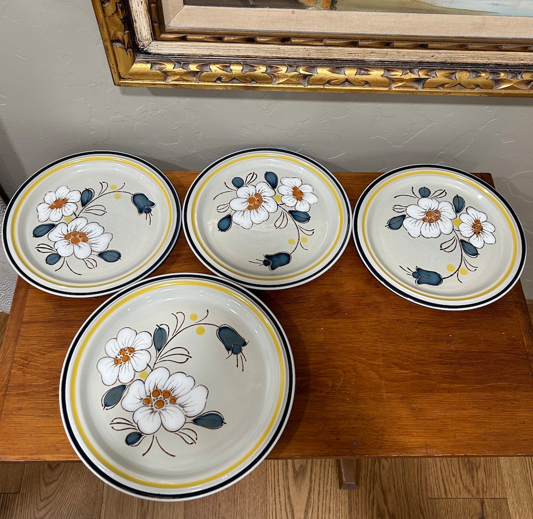 Masterpiece Acsons Replacement Plates 3 Dinner Size and 1 Platter.made ...