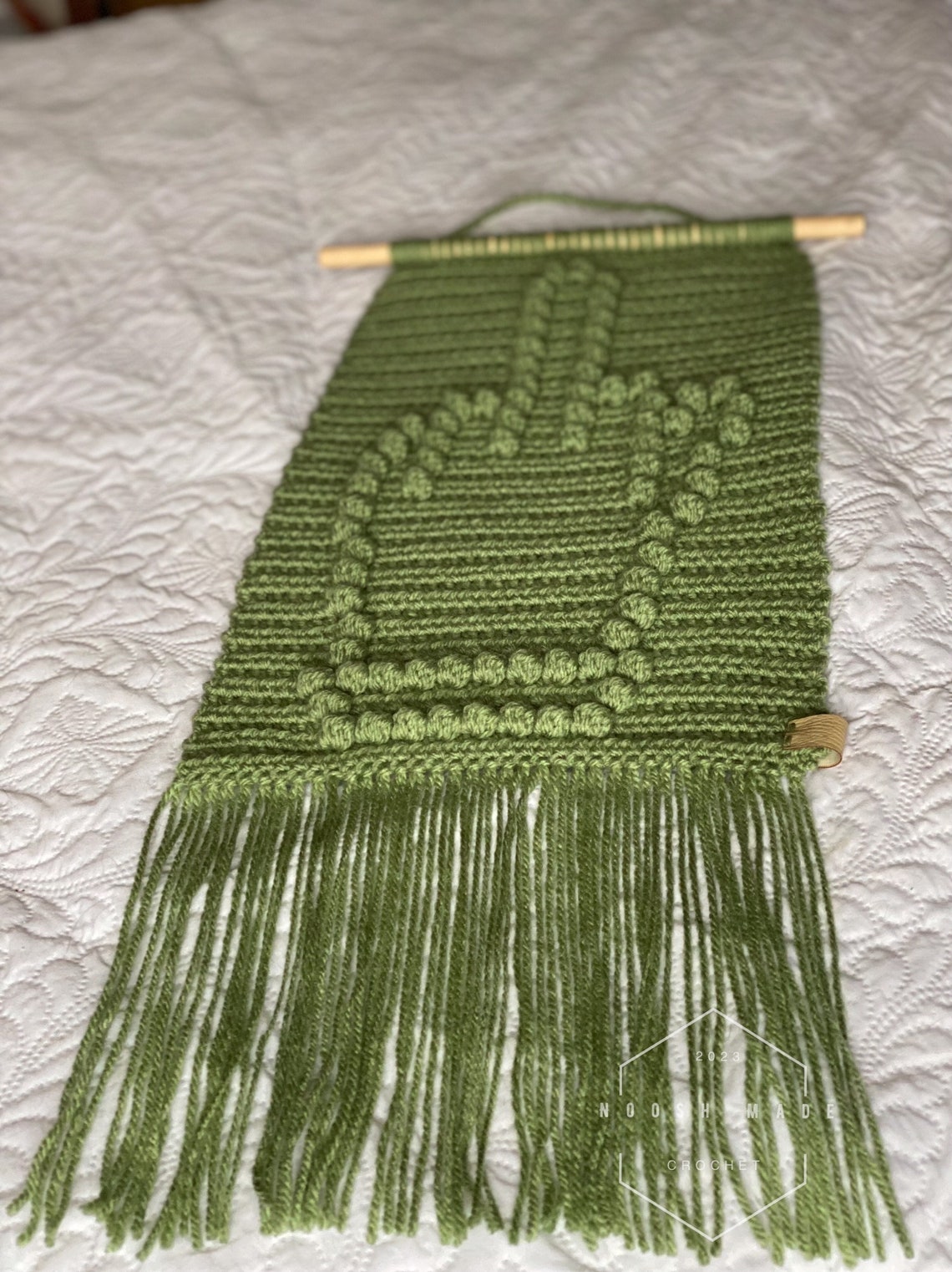 PDF Profanity Bobble Middle Finger Wall Hanging Crochet PATTERN ONLY ...