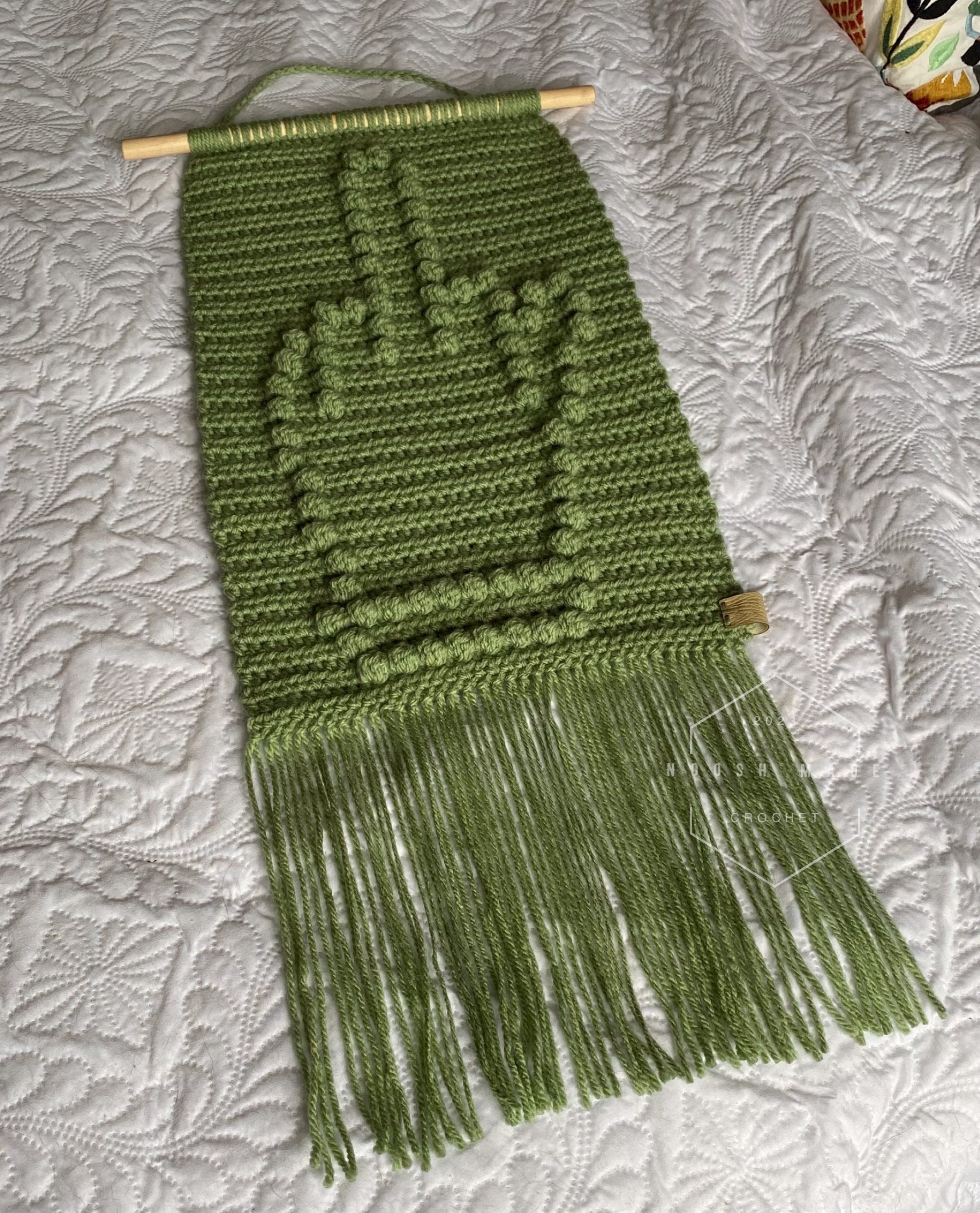 PDF Profanity Bobble Middle Finger Wall Hanging Crochet PATTERN ONLY ...