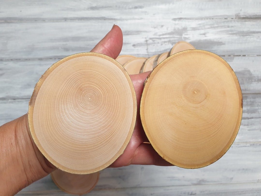 2 or More Natutal Tree Oval Slices OVAL 3.15 3.5 8 - Etsy