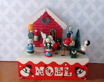 Wooden Animated Music Box - Etsy