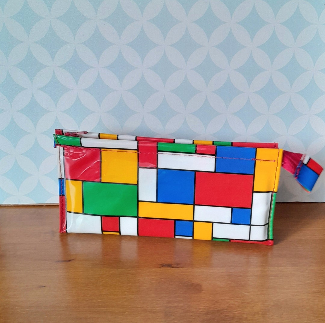 80s Vintage Plastic Vinyl Pencil Case New Dead Stock - Etsy
