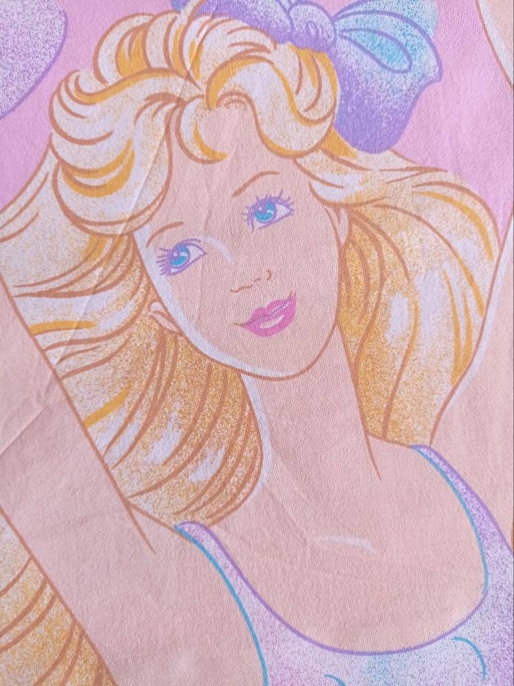 80s Vintage Mattel Barbie 1988 Grande Taie Oreiller En Coton - Etsy ...