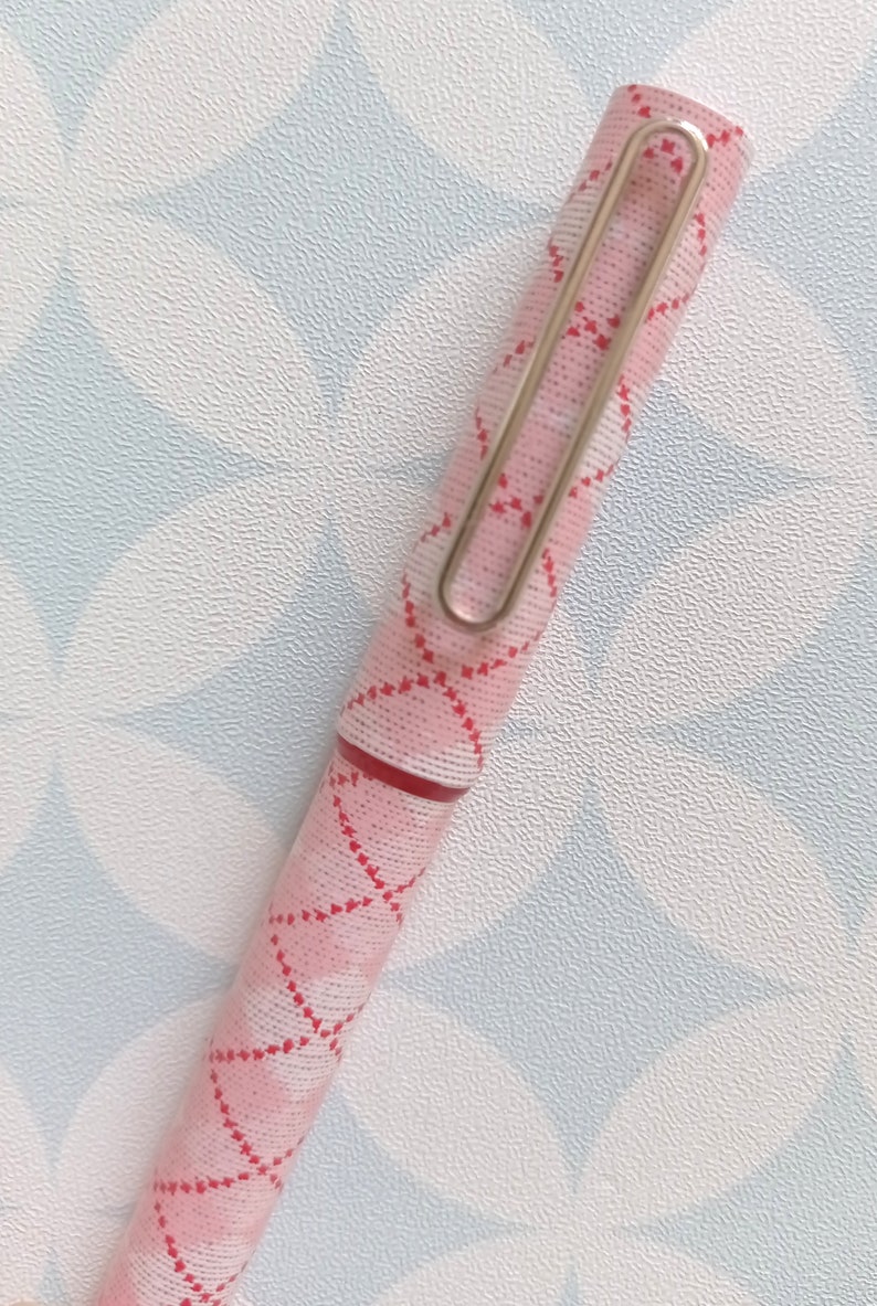 80s Vintage Stypen Style Pink Plastic Fountain Pen NEW - Etsy