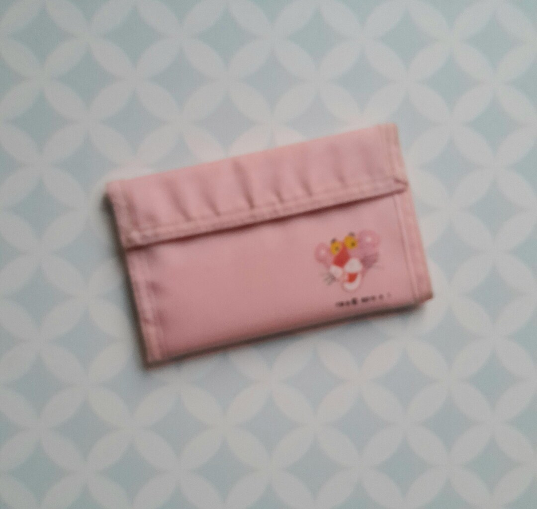 80s Vintage the Pink Panther Light Pink Nylon Canvas Wallet - Etsy UK