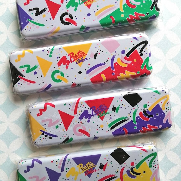 80s Pencil Case - Etsy