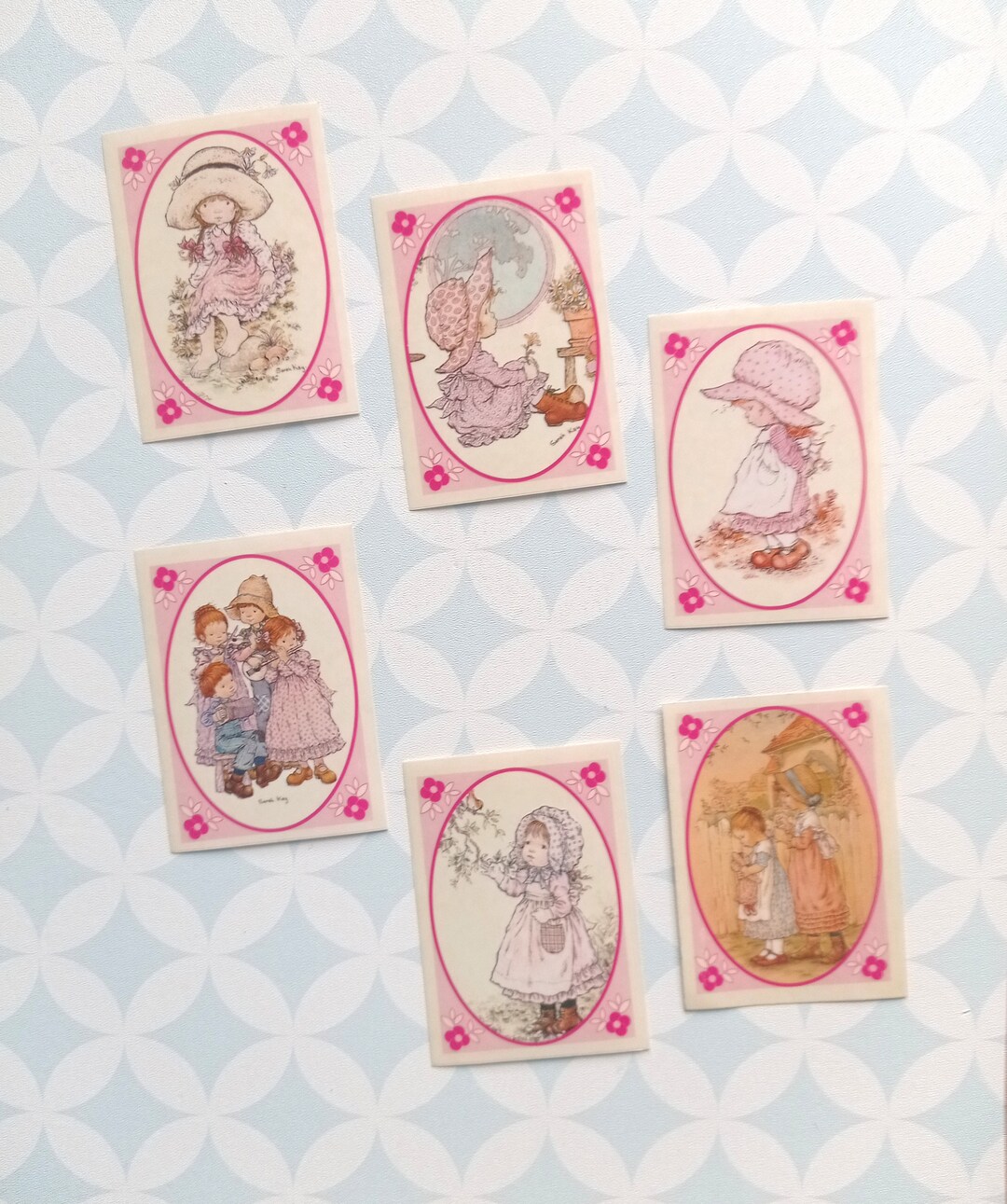 90s Vintage Sarah Kay John Sands Greetings Stickline Stickers to Choose Number E23 E24 E25 E26 ...