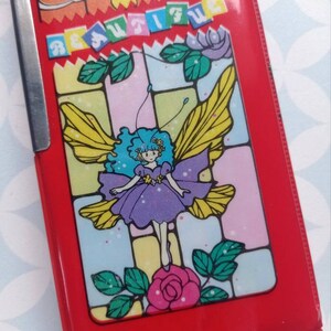 80s Vintage FLOMO Beautiful Plastic Vinyl Magnetic Pencil Case - Etsy