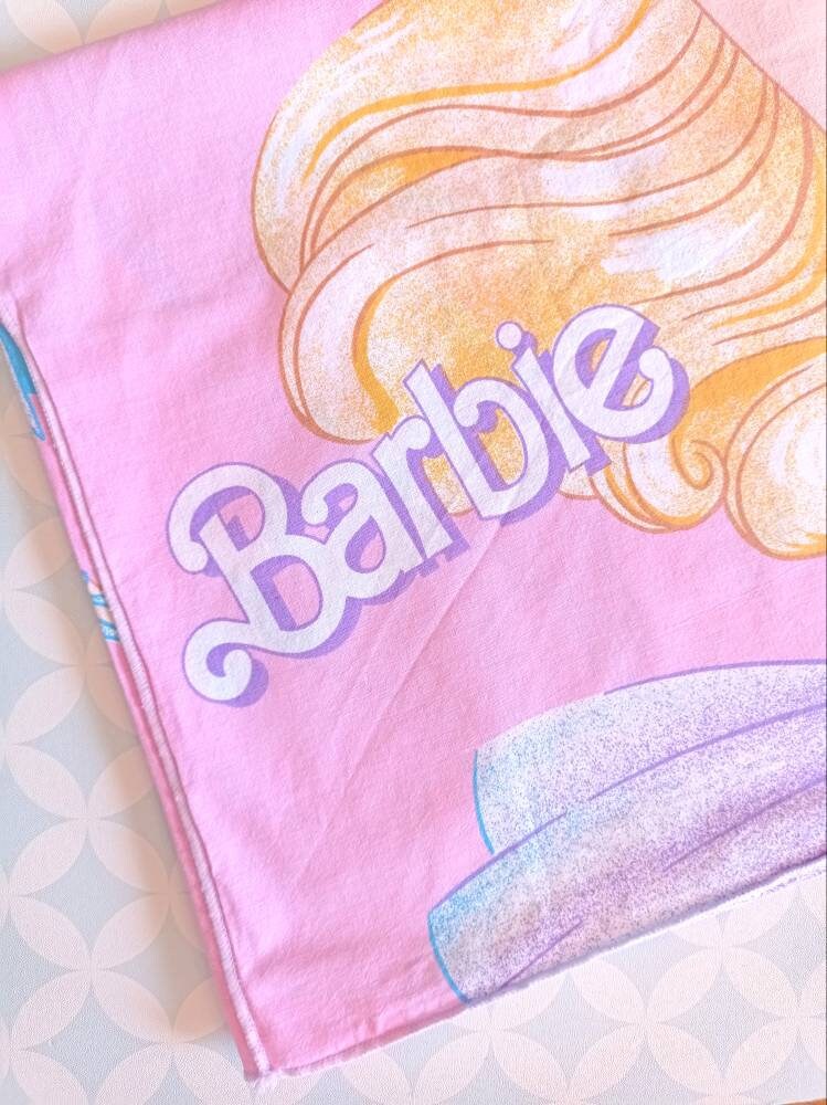 80s Vintage Mattel Barbie 1988 Grande Taie Oreiller En Coton - Etsy ...