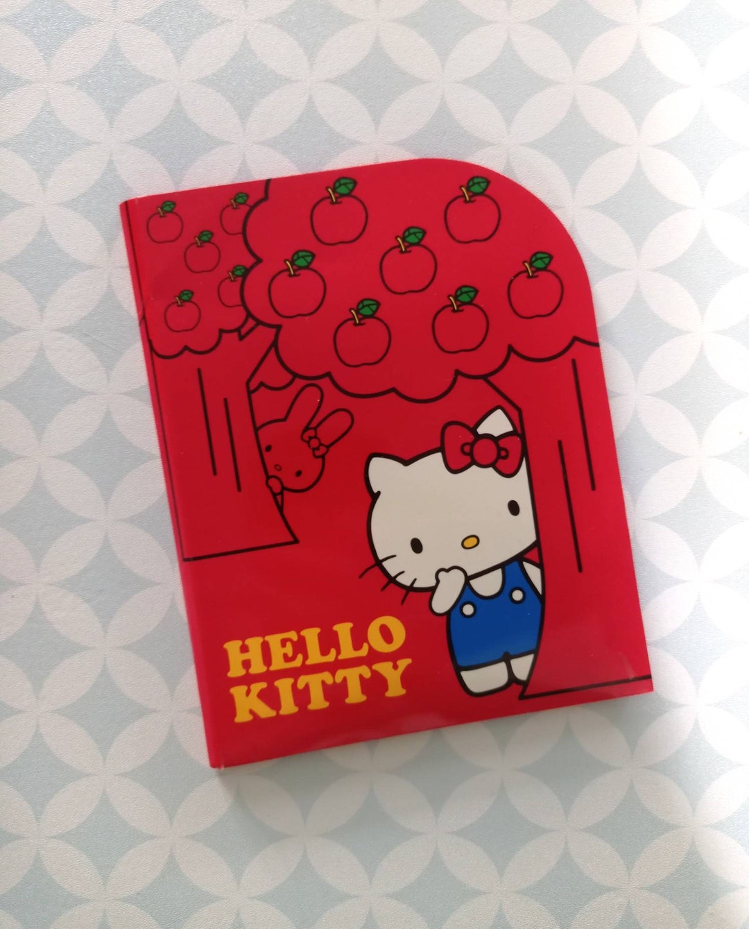 Vintage Sanrio 2007 Hello Kitty Apple Tree Stationery Writing Etsy 6083
