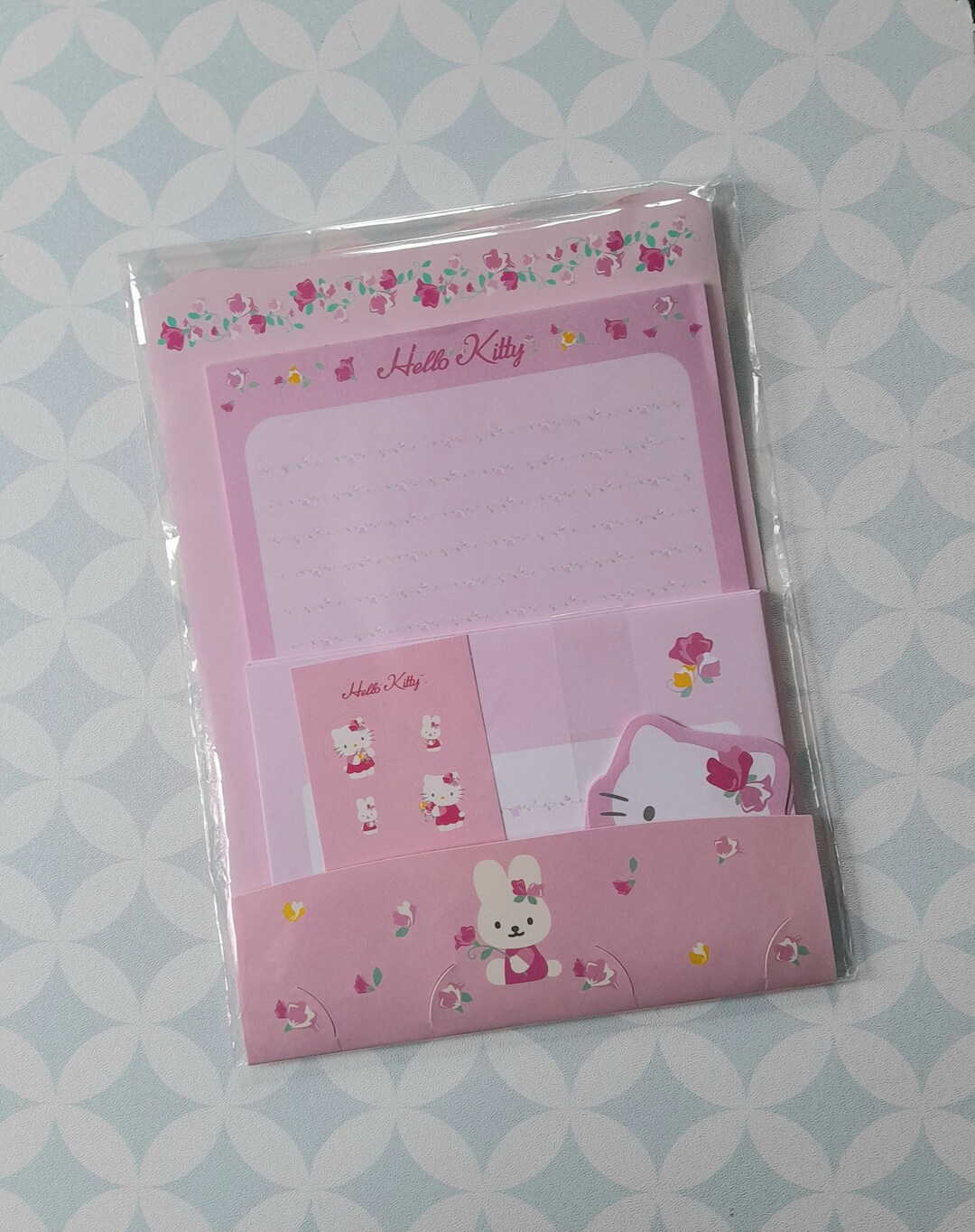 Vintage Sanrio 2005 Hello Kitty Writing Set Letters Set Envelopes ...