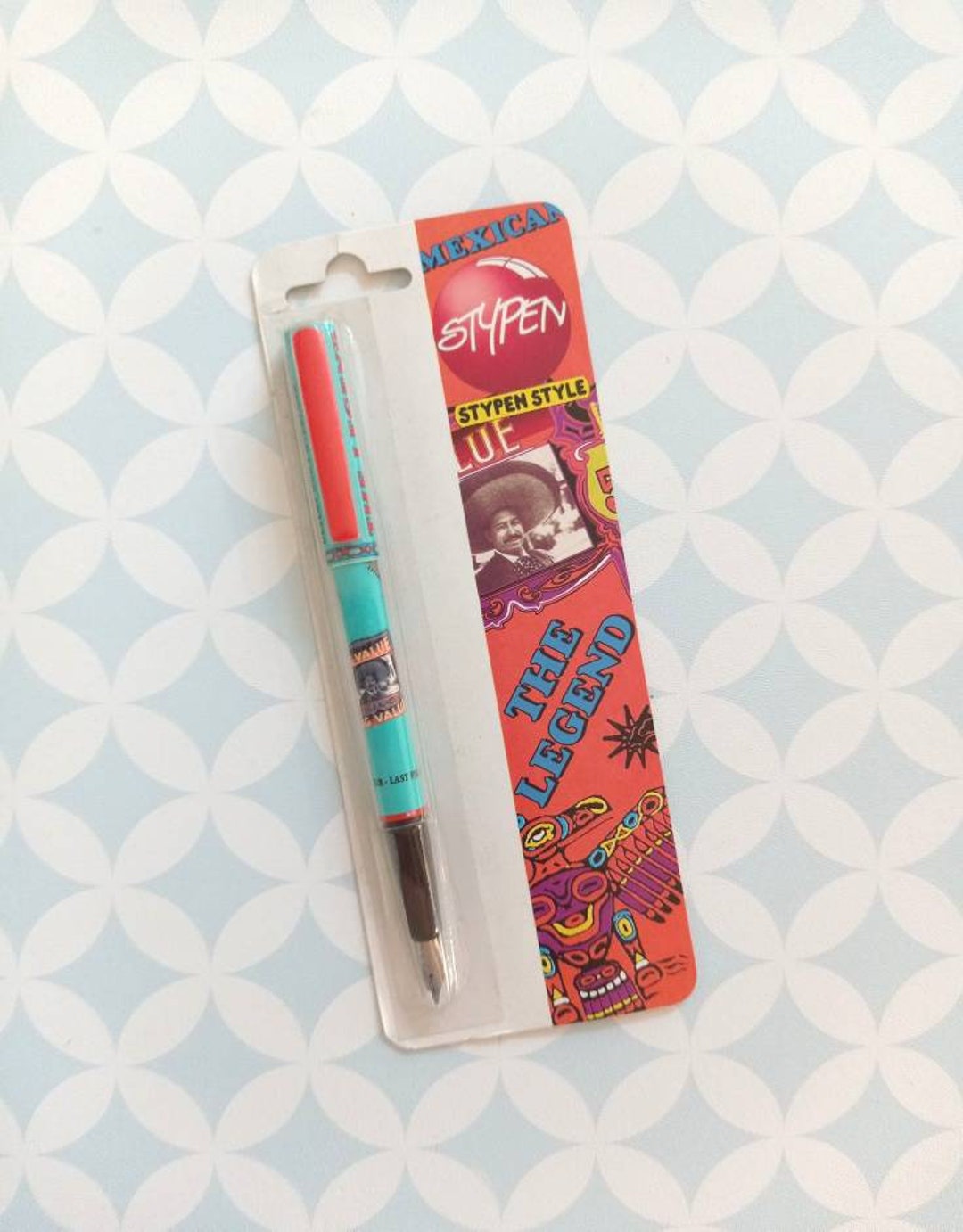 80s 90s Vintage Stypen THE LEGEND Plastic Fountain Pen New and Packaged ...