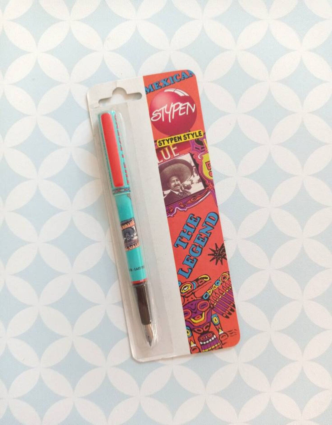 80s 90s Vintage Stypen THE LEGEND Plastic Fountain Pen New and Packaged ...