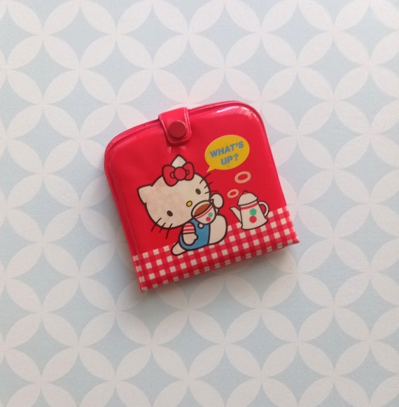 Vintage Sanrio 1985 Hello Kitty vinyl plastic money w… - Gem