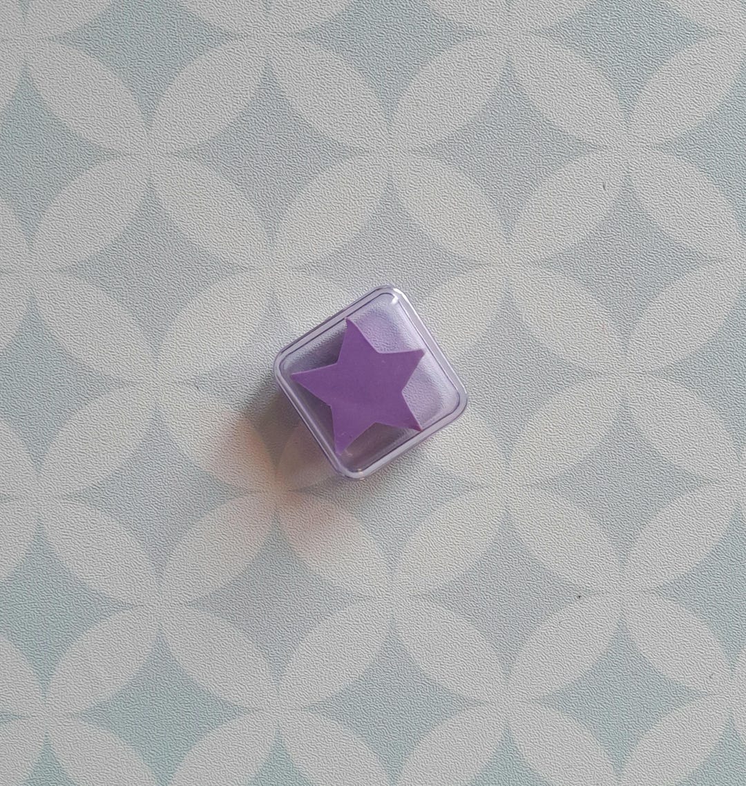 80s Vintage Cased Eraser Purple Star - Etsy