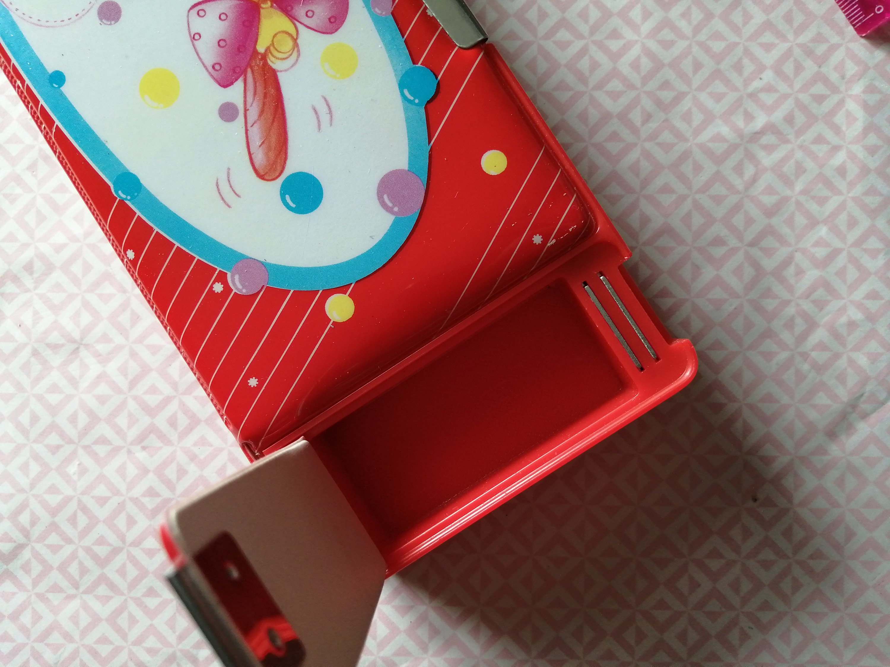 80s Vintage FLOMO Lovely Red Pencil case | Etsy