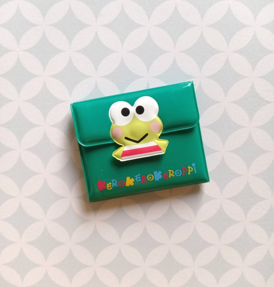 Vintage Sanrio Keroppi 1995 Plastic Vinyl Money Wallet - Etsy