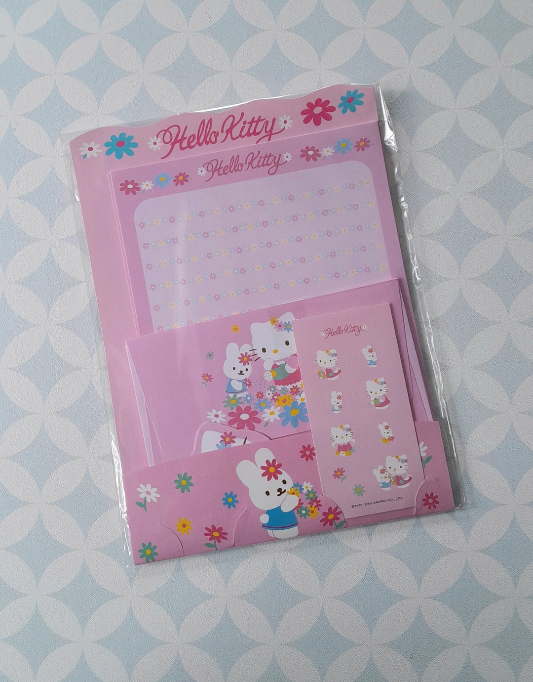 Vintage Sanrio 2008 Hello Kitty Writing Set Letters Set Envelopes ...