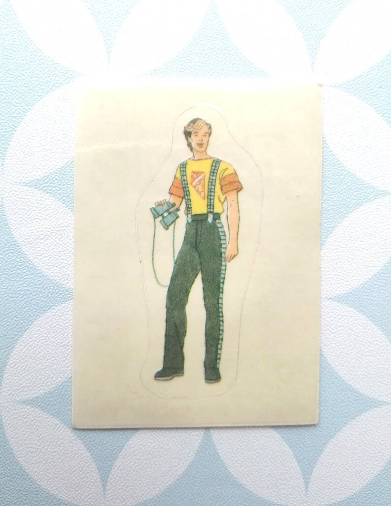 80s Vintage Mattel Panini 1989 Stickers for the album insert | Etsy