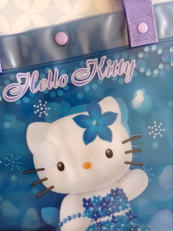 Vintage Sanrio 2000 Hello Kitty Mermaid Blue Plastic Vinyl - Etsy