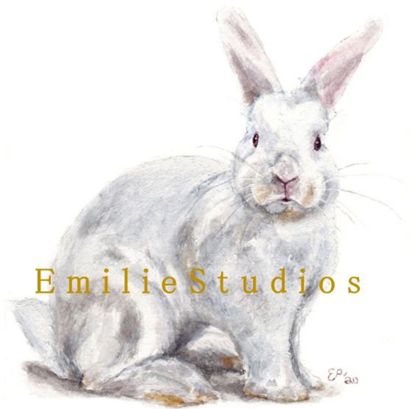 White Rabbit Art - Etsy