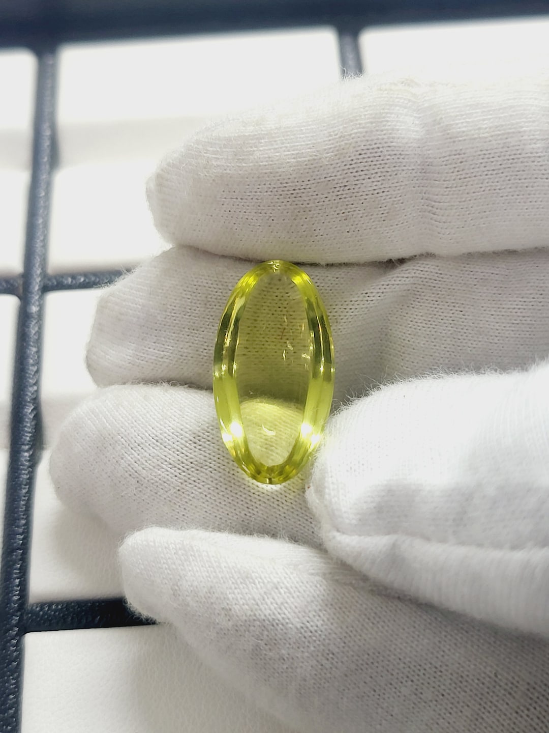 Natural Lemon Quartz 14.5 Ct Oval Shape Cabochon Loose Gemstone ...