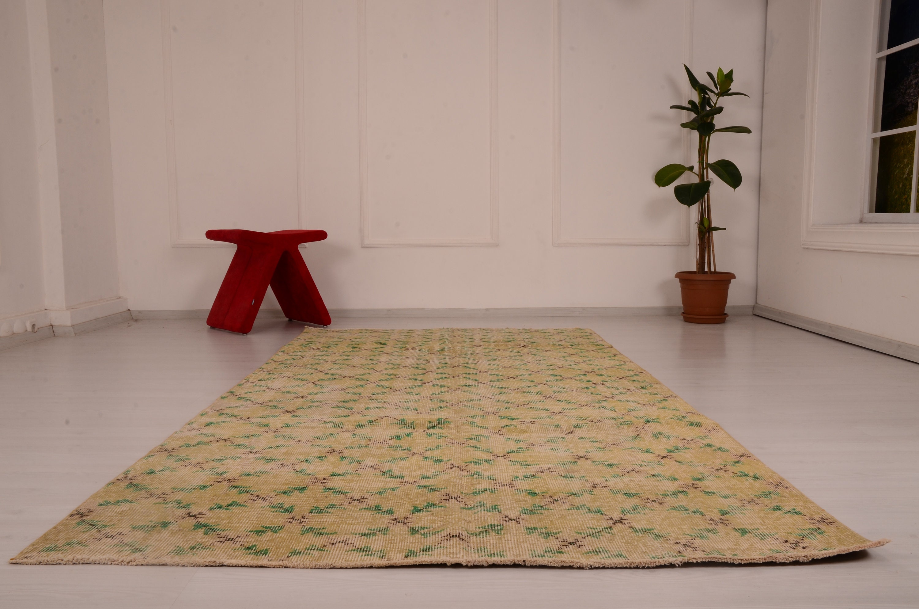 Vintage Teppich Türkischer Teppich Wollteppich | Etsy