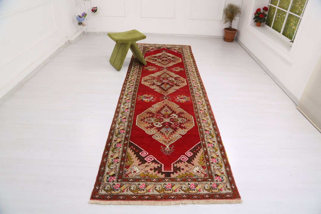 Runner Rug • Kitchen Rug • Rug Runner • Turkish Runner • Carpet Runner ...
