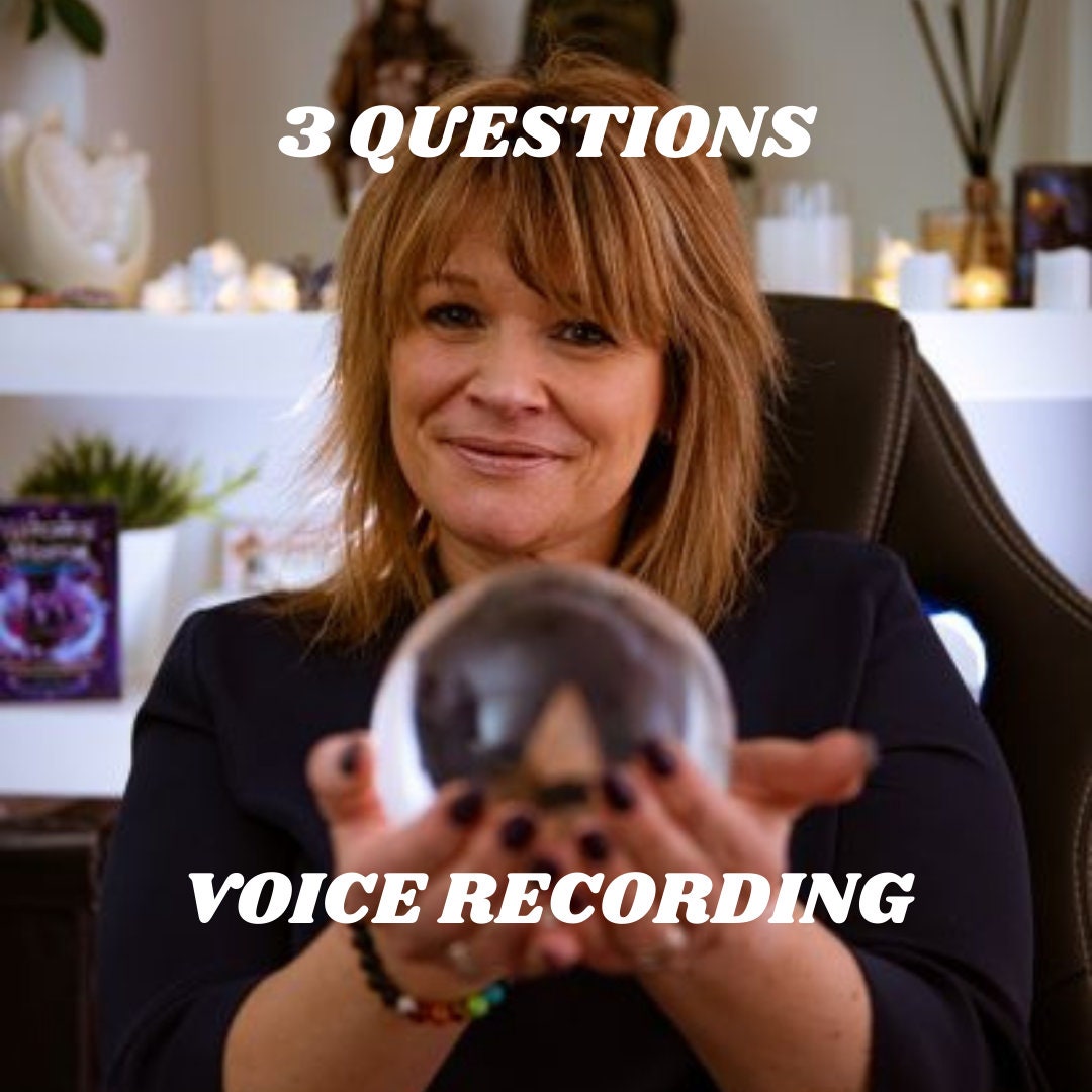 TOP UK Psychic/ 3 Question Voice Recording - Etsy
