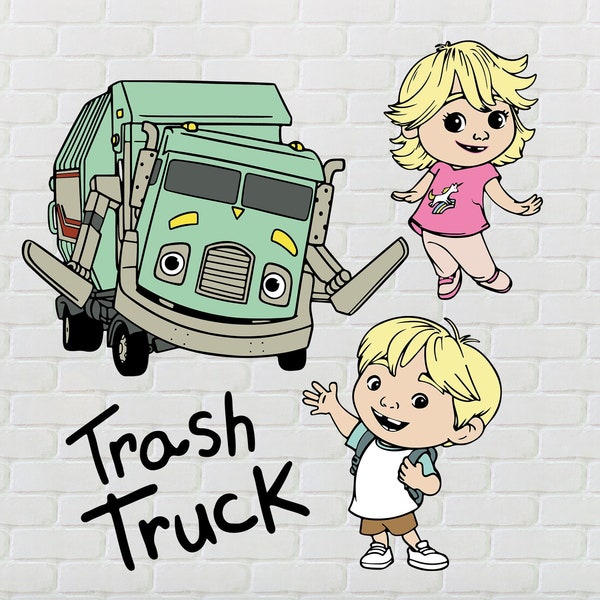 Netflix Trash Truck - Etsy