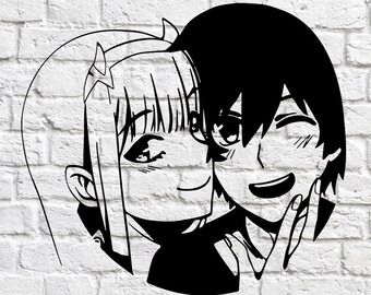 Anime Zero Two Svg | Etsy