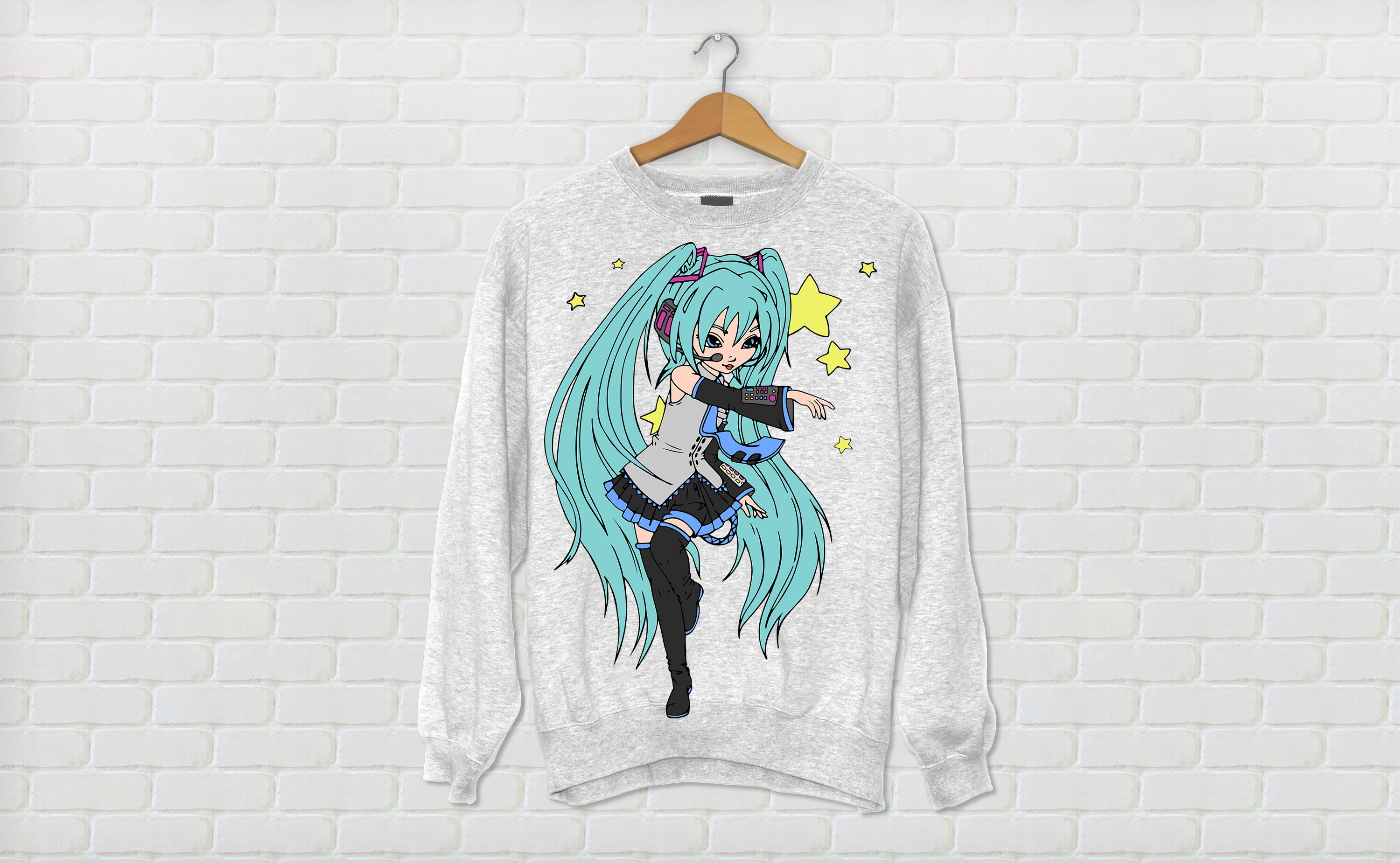 Hatsune Miku Svg Cricut Silhoutte Cut File Anime Girl - Etsy