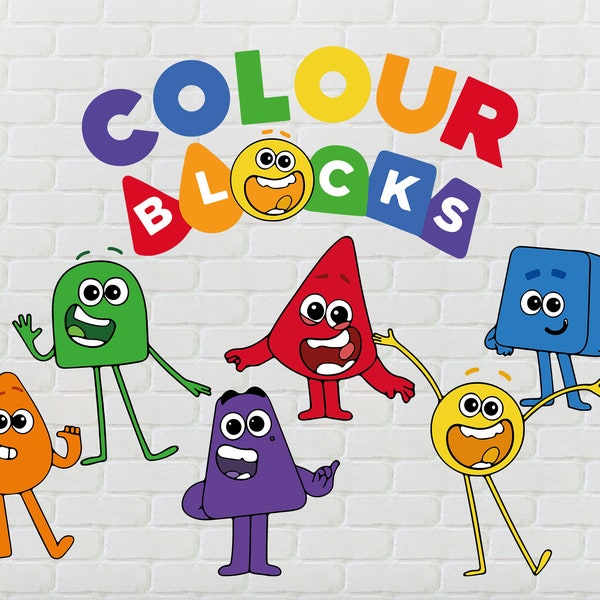 Color Block Art - Etsy