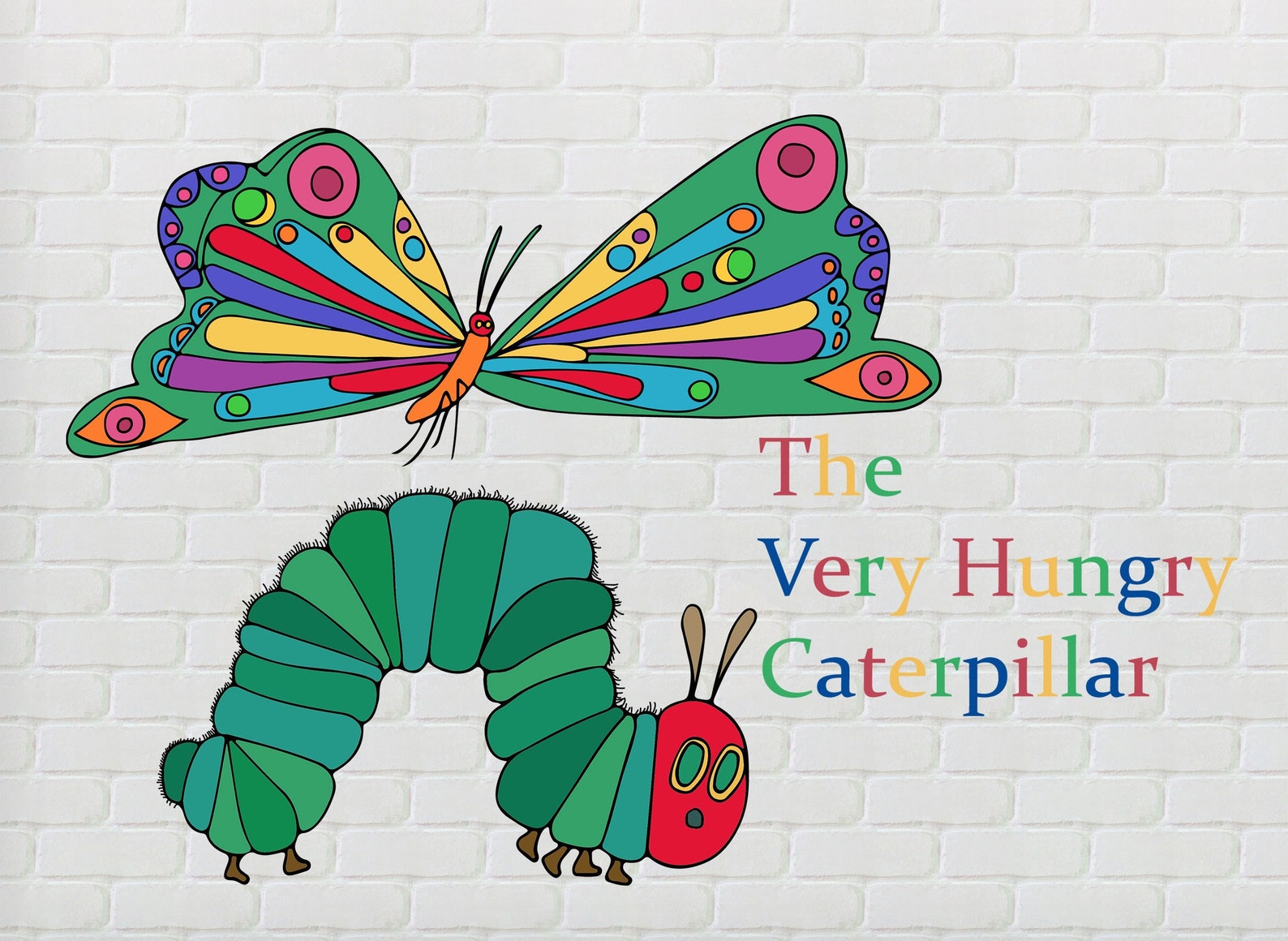 Hungry Caterpillar Svg, the Very Hungry Caterpillar Svg, Caterpillar ...