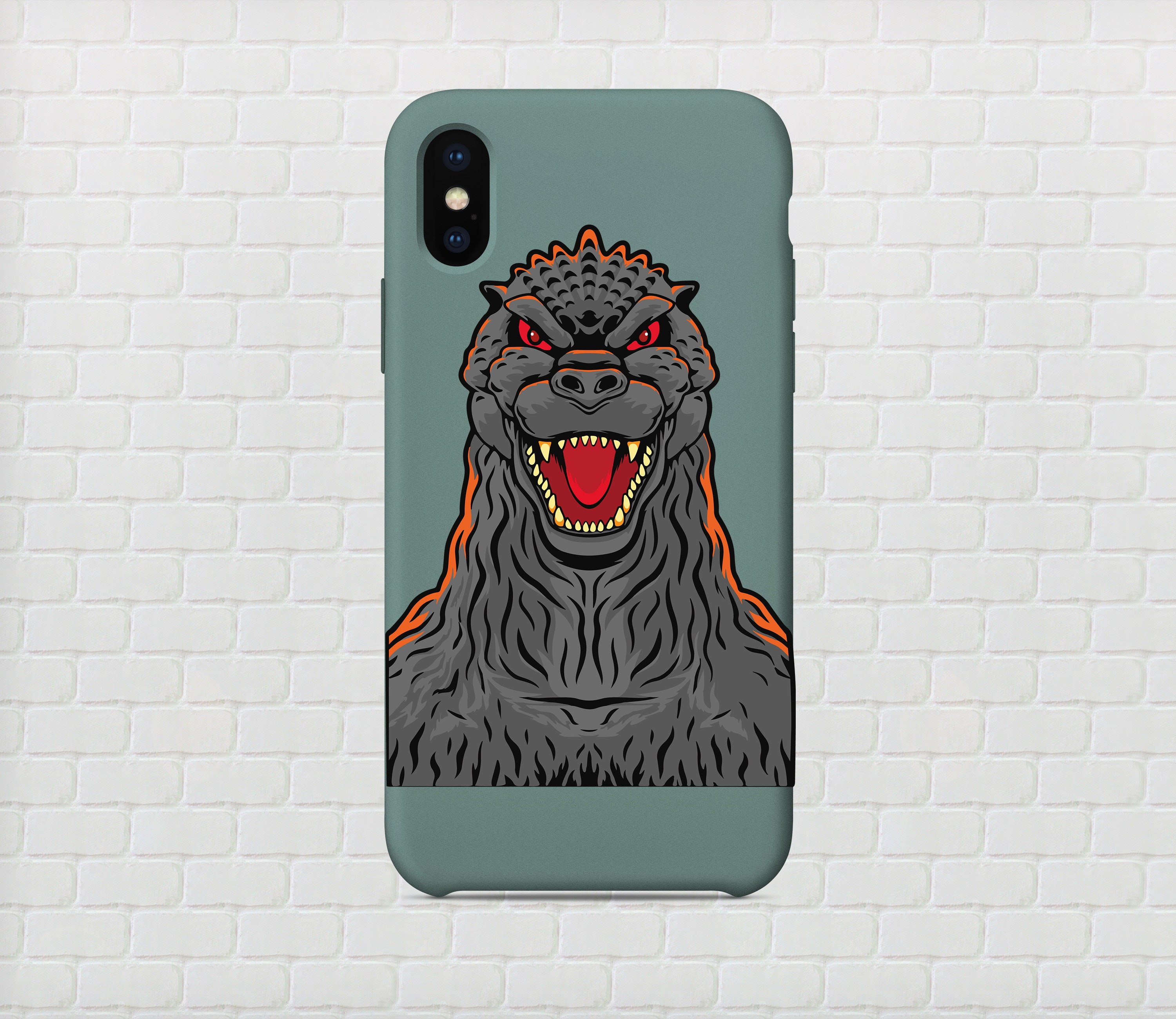 Godzilla SVG Godzilla Silhouette Svg Monster SVG Dragon - Etsy