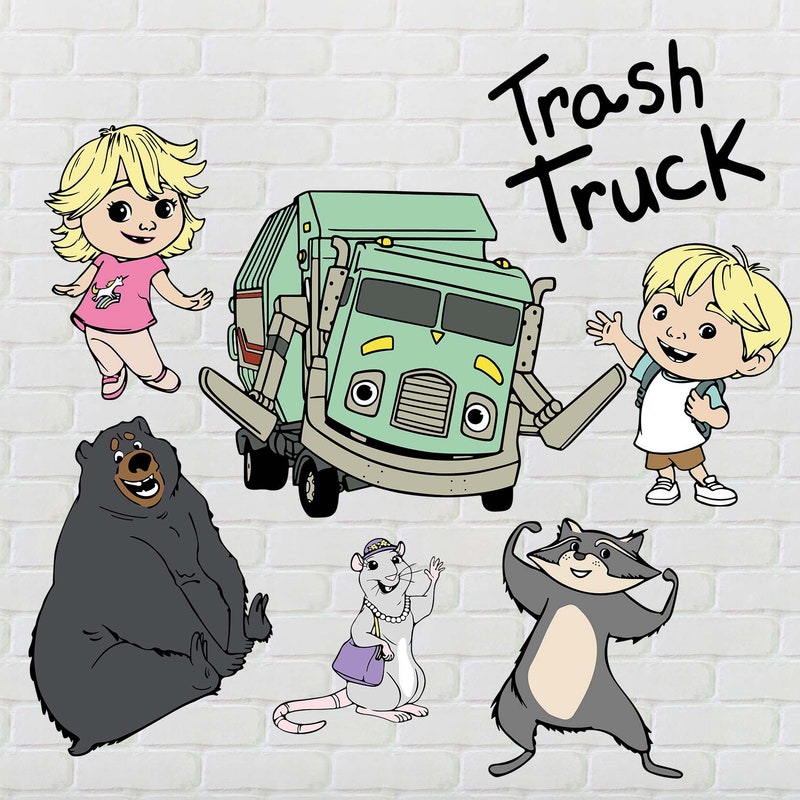 Netflix Trash Truck - Etsy