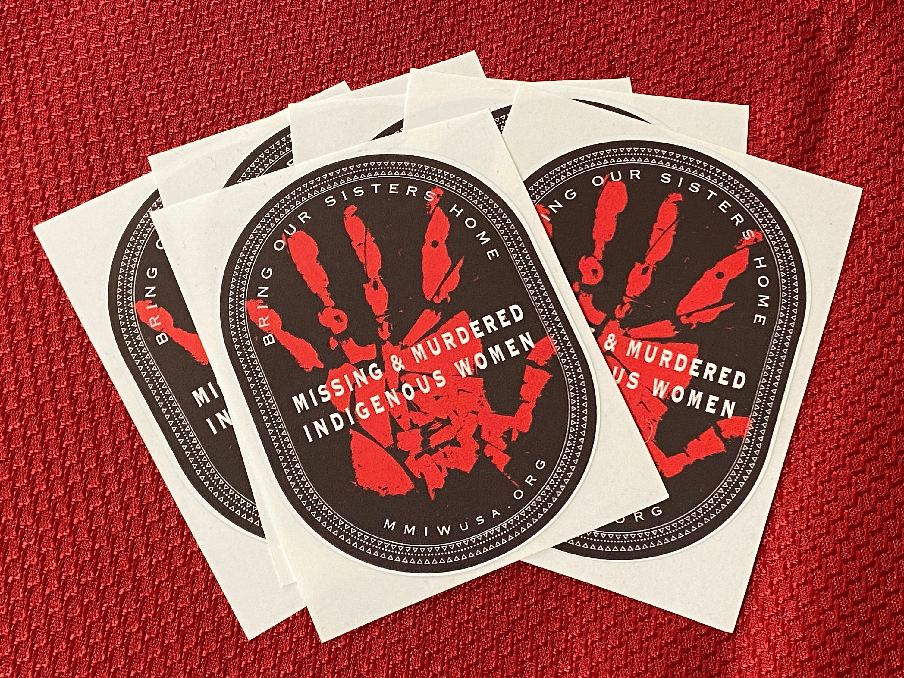 MMIW Handprint Bandanna Black Paisley - Etsy