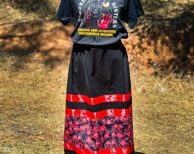 MMIW Ribbon Skirt Plus Mask - Etsy