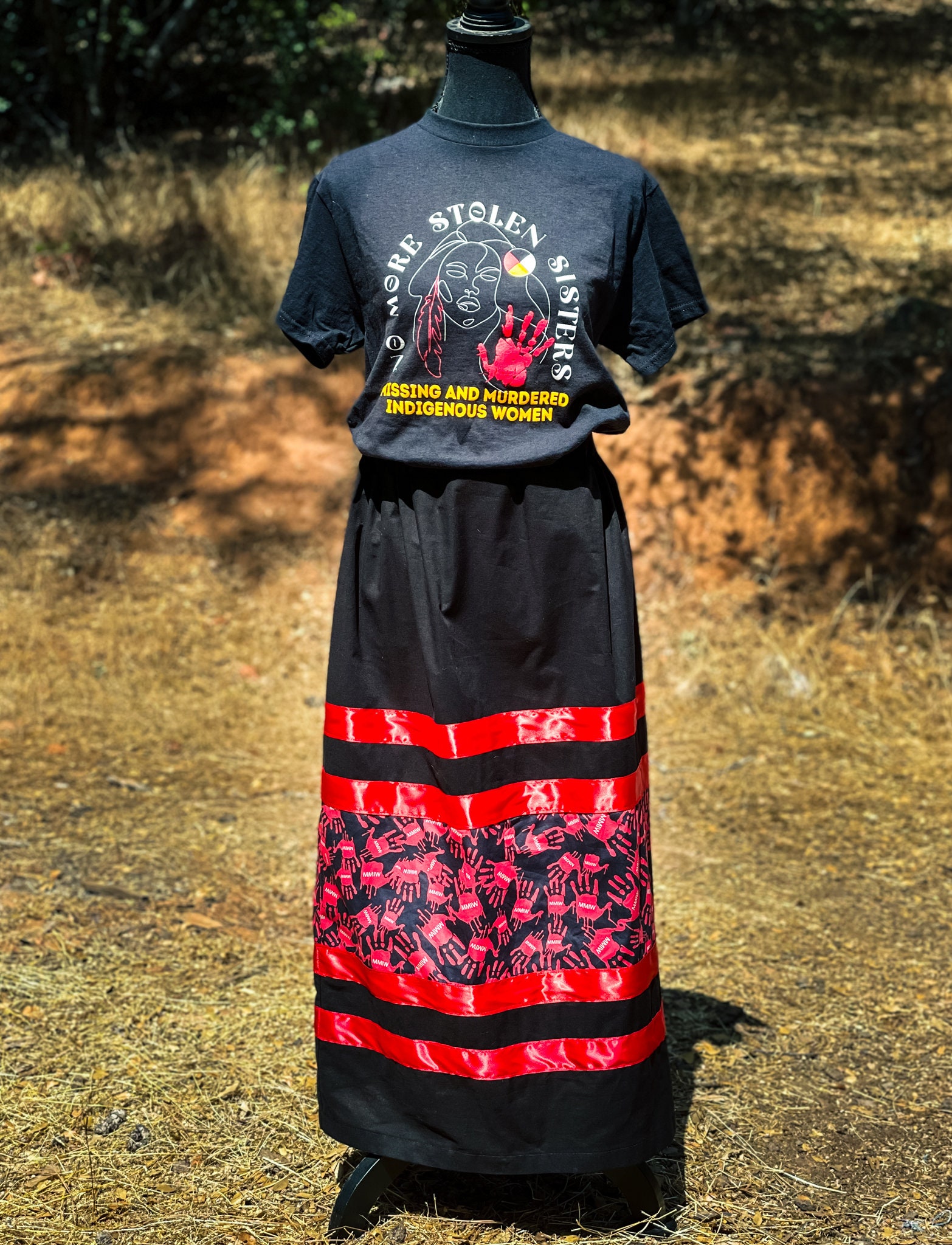 MMIW Ribbon Skirt Plus Mask - Etsy